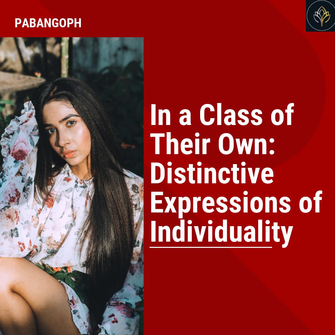 In a Class of Their Own: Distinctive Expressions of Individuality ...